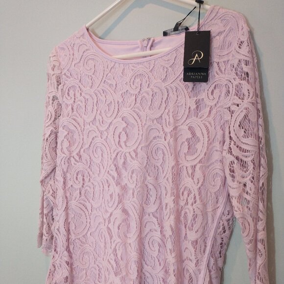 Adrianna Papell | Tops | Nwt Adrianna Papell Lace Blouse | Poshmark